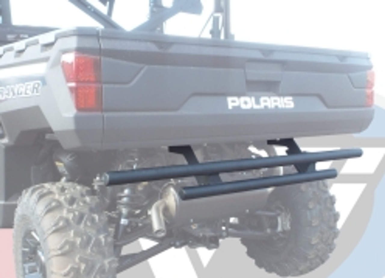 Polaris Full Size Ranger Rear Bumper 102075 Jandm Atvutv Supply Of Tn Inc