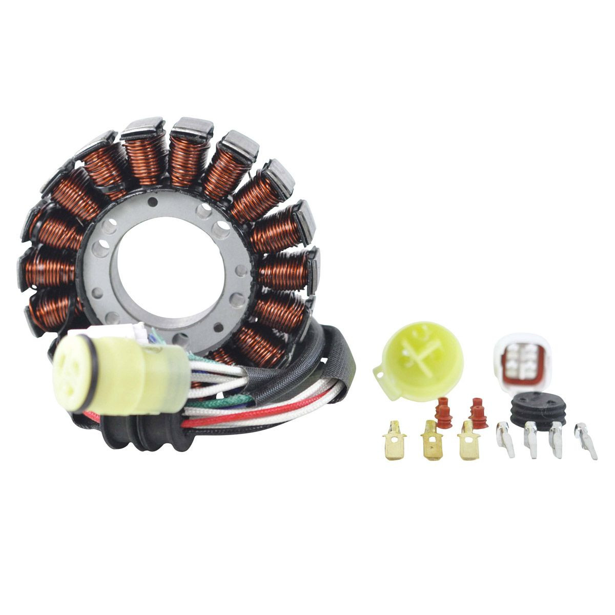 Kit High Output Stator 300 W + Crankcase Cover Gasket for Yamaha YFM ...