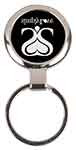 Customized Metal Keychain | Round Engraved Metal Keychain