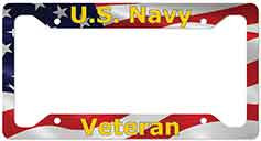 Sublimation License Plate Frame | Custom License Plate Holder