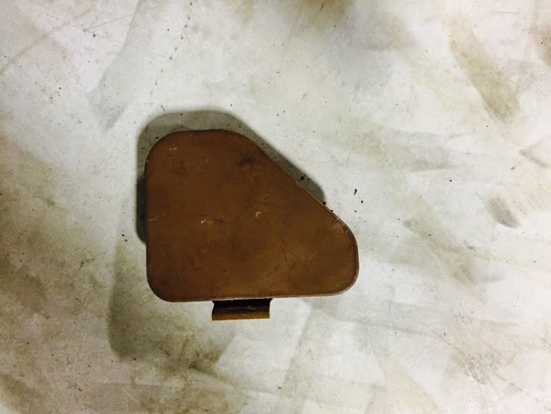 40 Series, Passenger Side Kick Vent, Brown - CruiserYard