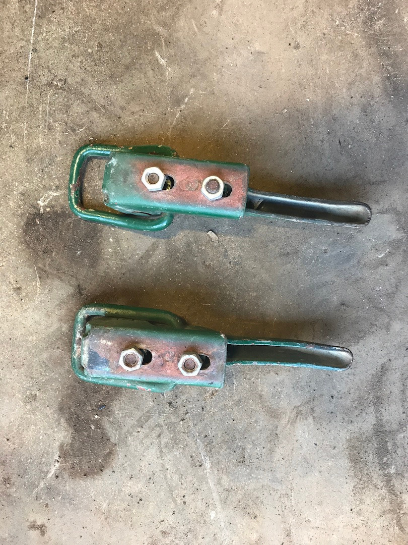 40 Series, Early Interior Windshield latch latches (Pair) - CruiserYard