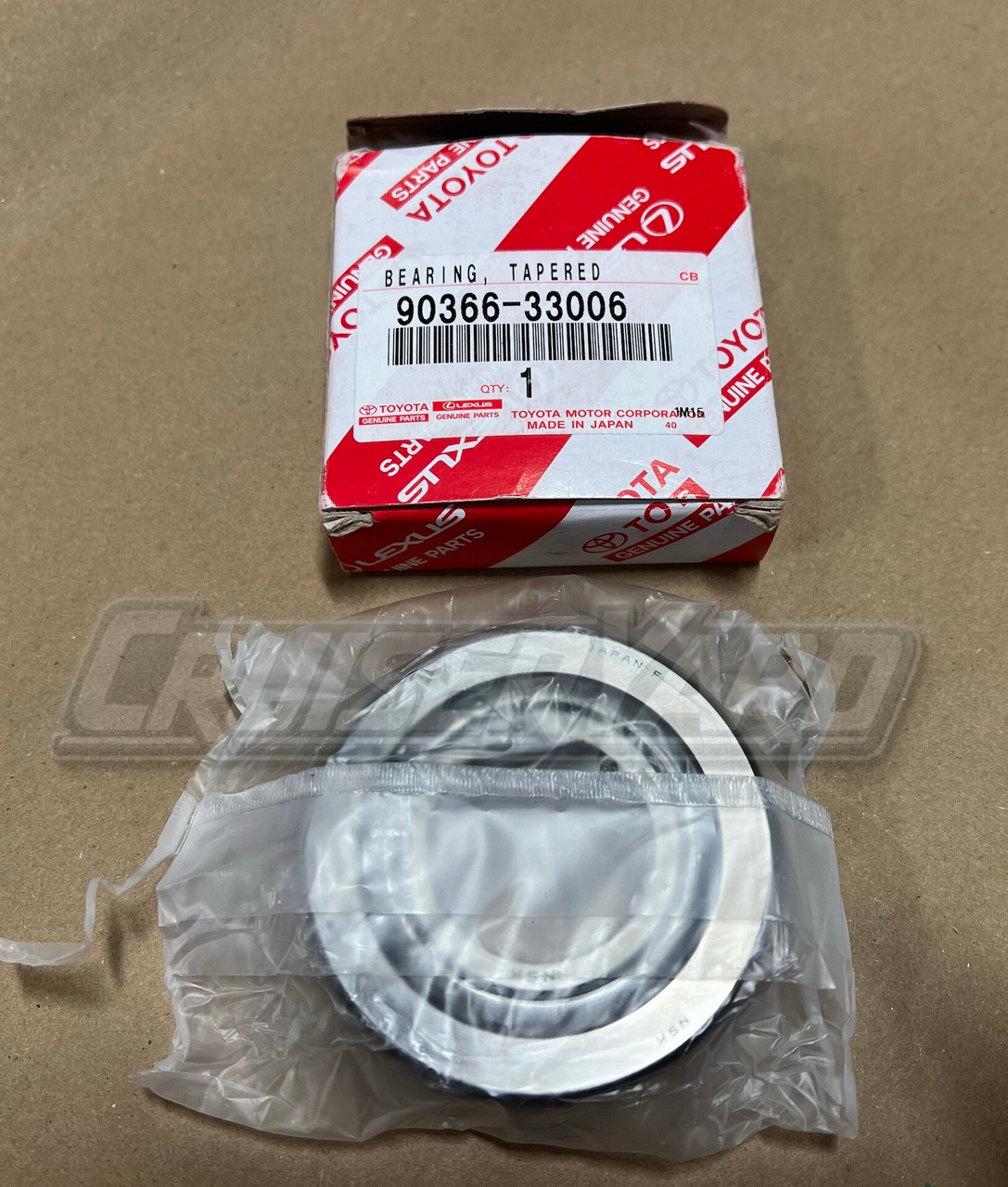 New Toyota Land Cruiser UZJ100 LX570 OEM Diff Tapered Bearing 90366-33006