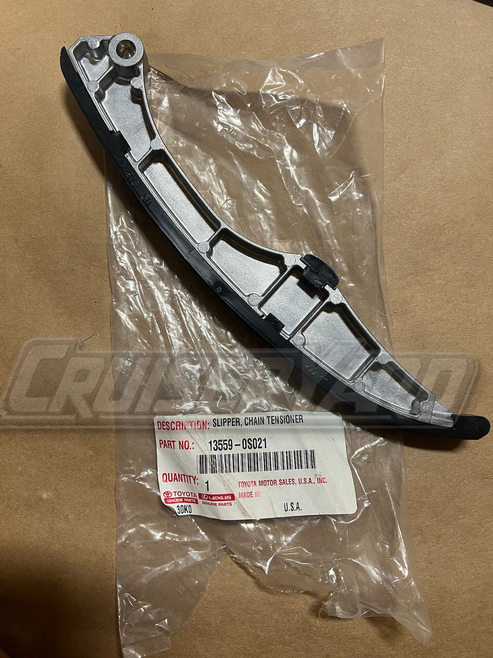 New Toyota Land Cruiser Tundra 3UR OEM Chain Tensioner Slipper 13559-0S201