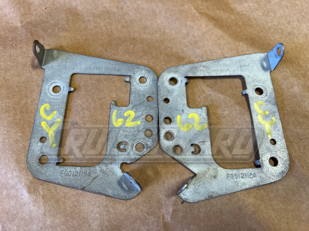 Toyota Land Cruiser Set of FJ62 OEM Radio Brackets