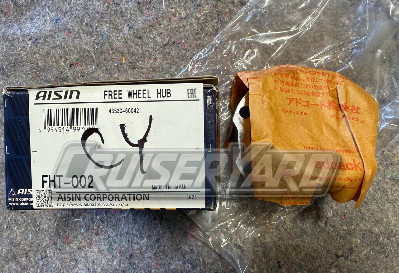 New Toyota Land Cruiser 4Runner Aisin Gold Manual Locking Hub FJ40 FJ60 ...