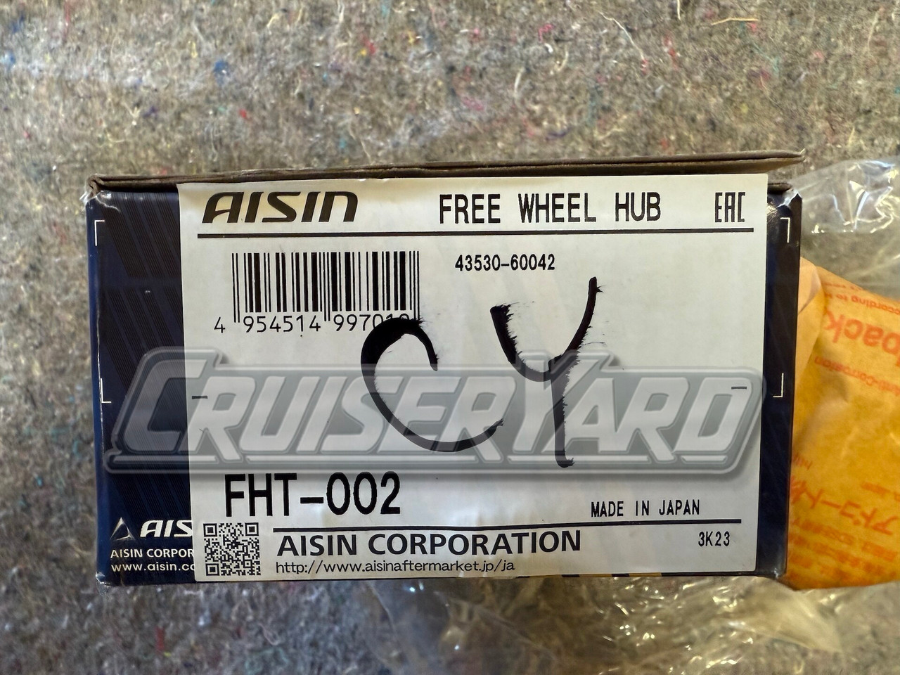 New Toyota Land Cruiser 4Runner Aisin Gold Manual Locking Hub FJ40 FJ60 ...