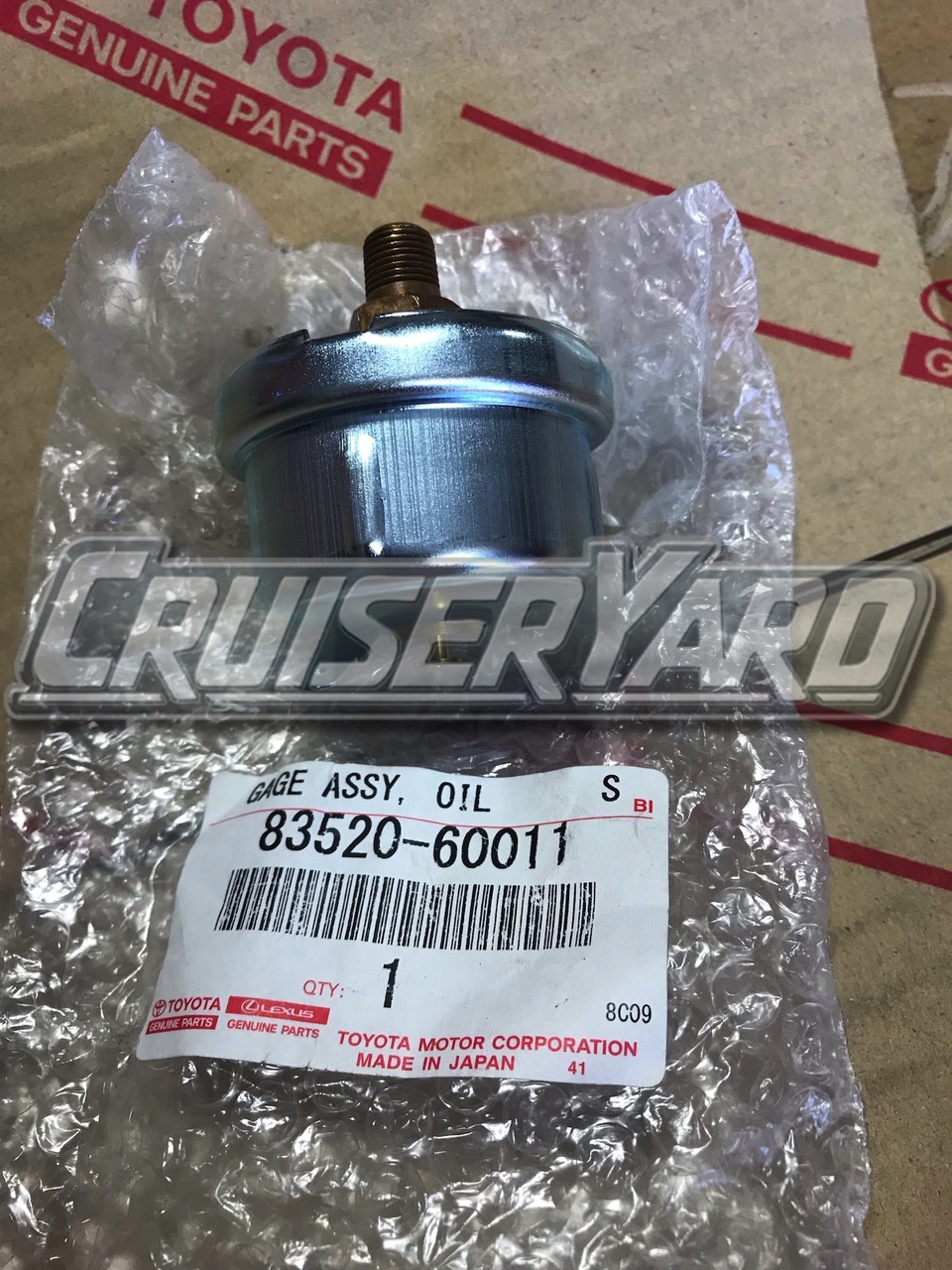 New Toyota Land Cruiser OEM FJ62 FZJ80 Oil Sender 83520-60011 - CruiserYard