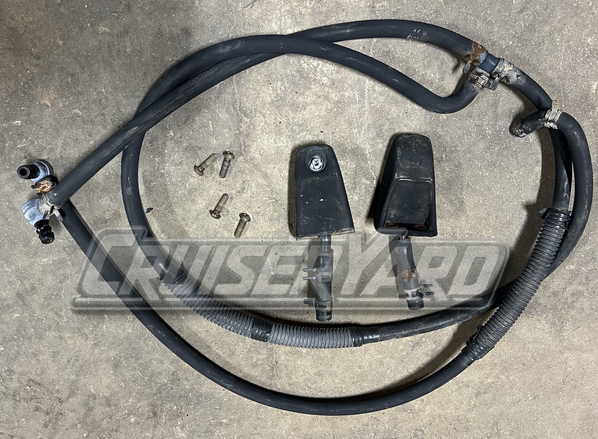 Toyota Land Cruiser FJ60 OEM Headlight Cleaner Washer Nozzle Kit ...