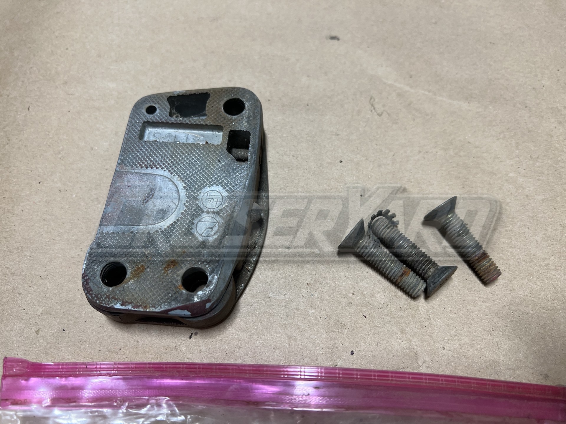 Toyota Land Cruiser FJ55 Right Rear Door Lock Striker Plate 69410-20032