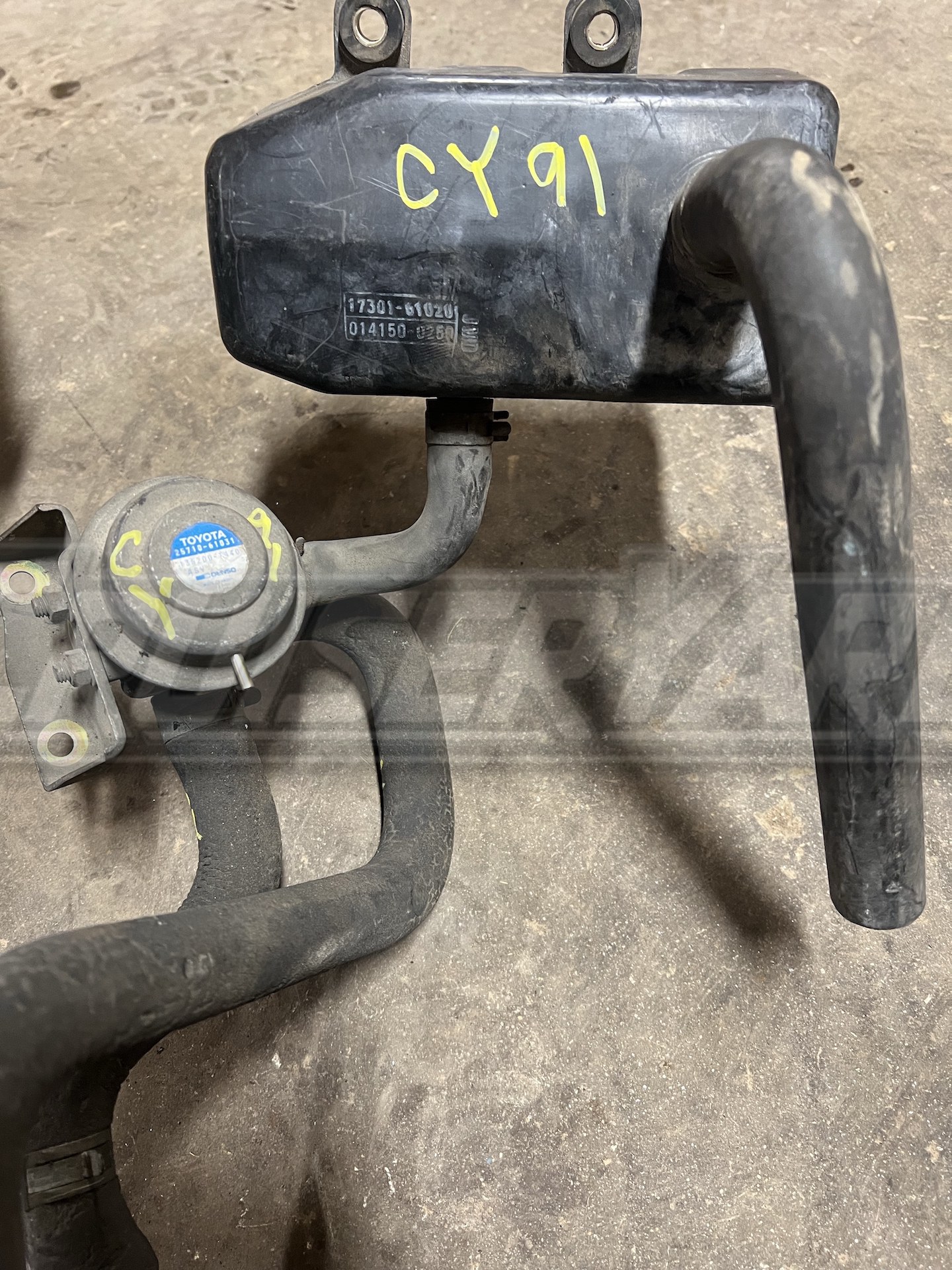 Toyota Land Cruiser FJ80 3FE Air Switching Valve Smog Pump Hoses 25710 ...
