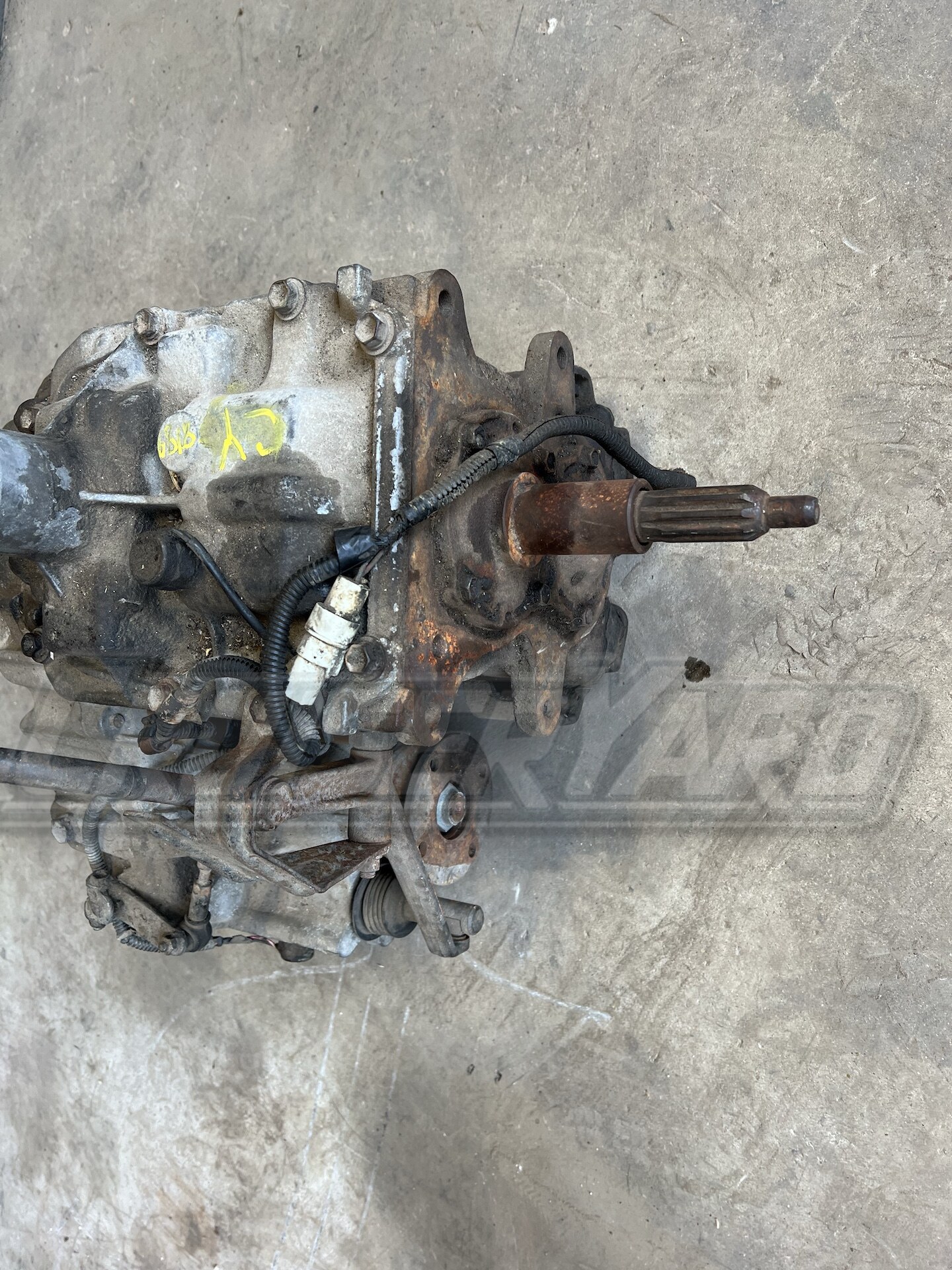 Toyota Land Cruiser FJ60 81-84 Mated 4 Speed Transmission Split ...