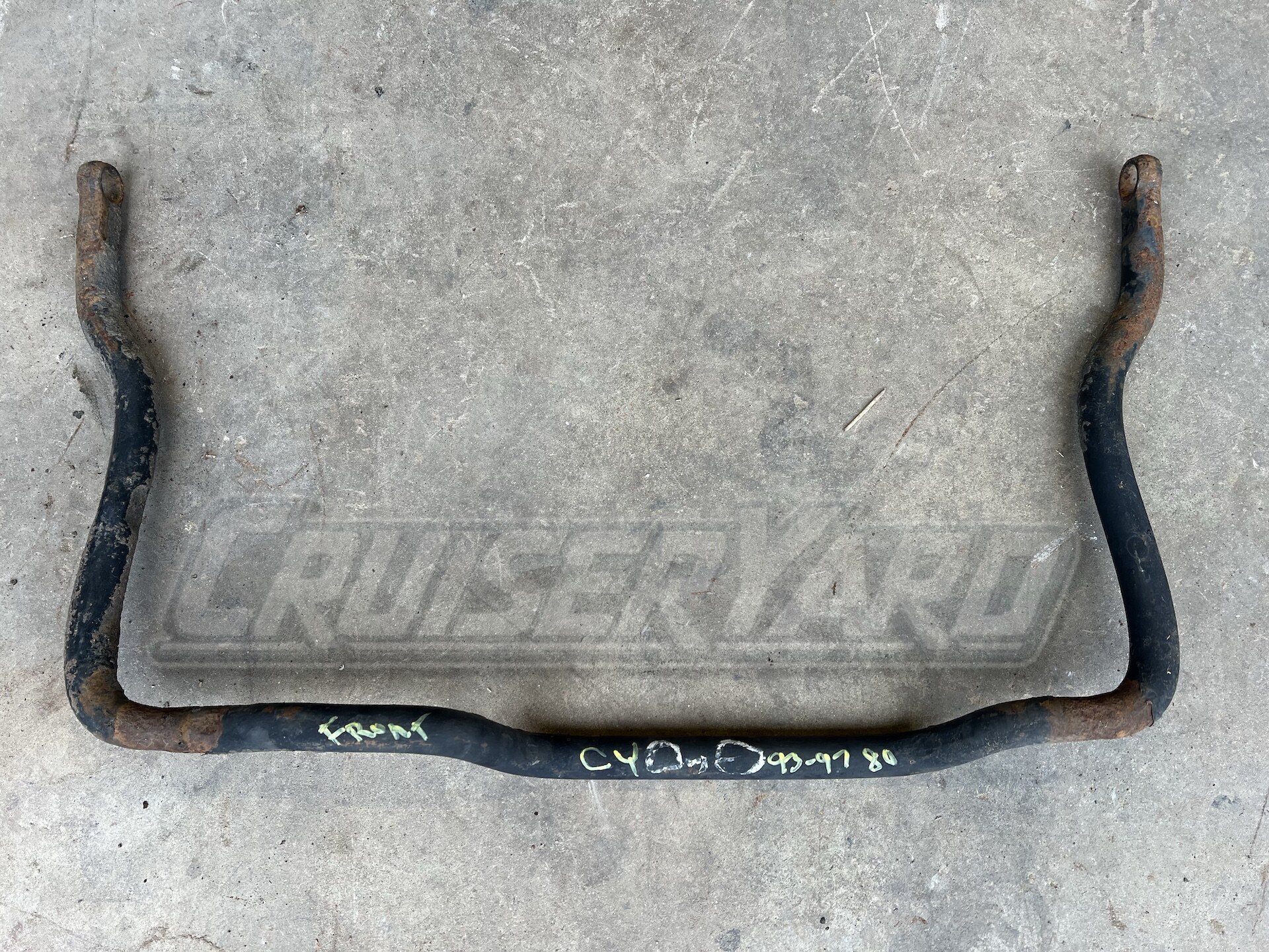 Toyota Land Cruiser 93-97 FZJ80 OEM Front Sway Bar 48804-60060 ...