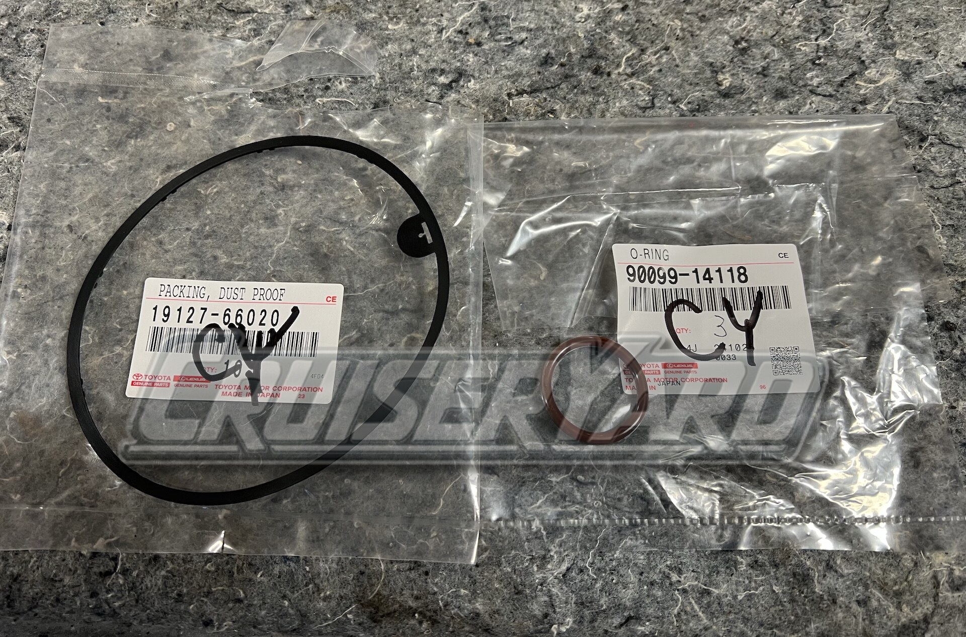 New Toyota Land Cruiser FZJ80 1FZ Distributor Dustproof Packing & ORing Kit