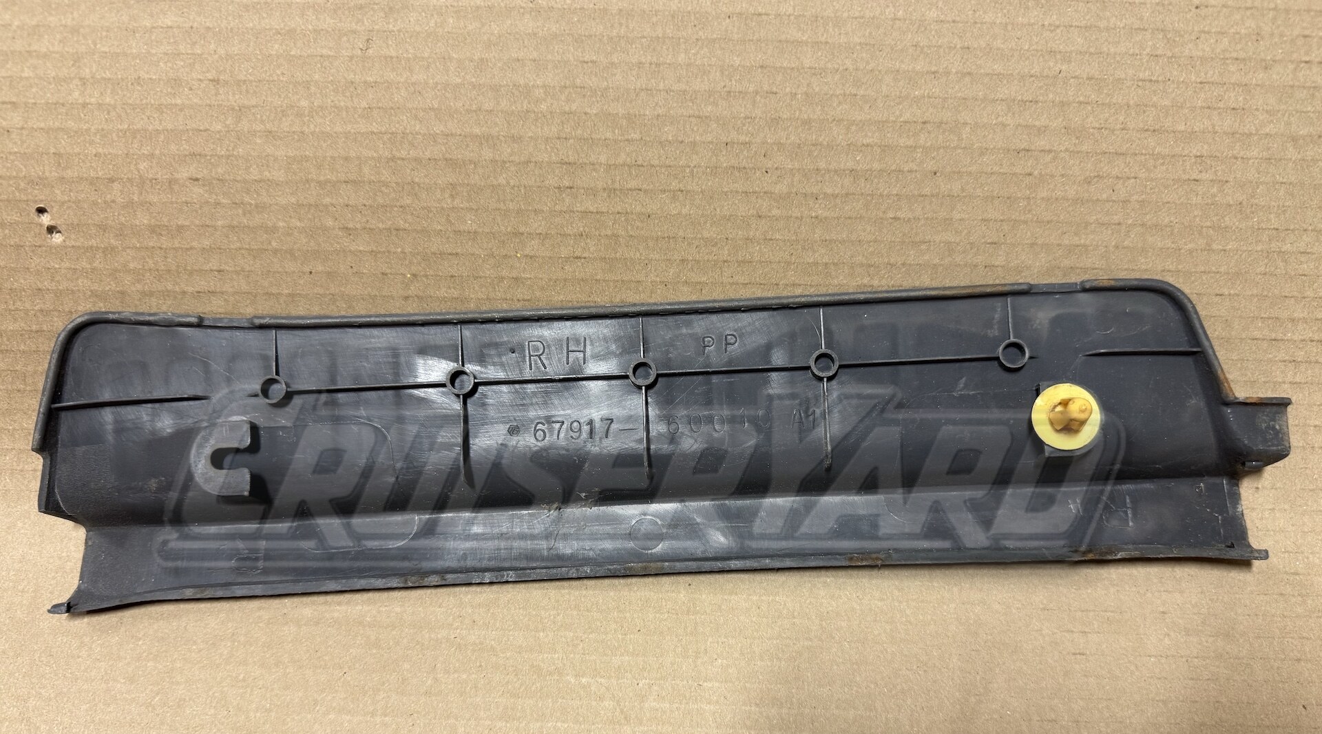 Toyota Land Cruiser FJ80 FZJ80 Gray Right Rear Door Sill 67917-60010-03