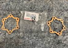 New Set of 2 Toyota Land Cruiser FJ40 FJ60 FJ62 Hub Star Gaskets 43531 ...