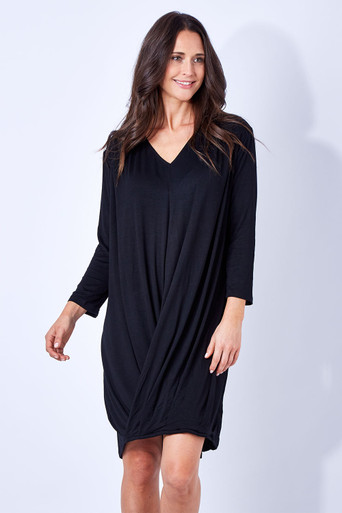 Ls Front Tuck Tunic Dress | JHA-AW-16-6 | jham | birdsnest Australia