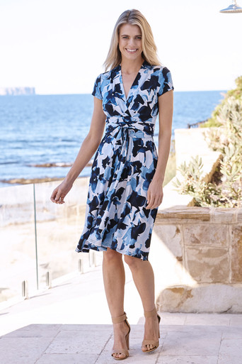 Cross Over Cloudbreak Dress | REB-1600SS15C | Rebecca Ruby | birdsnest ...