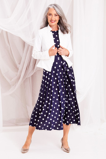 Front Zip Peplum Jacket | Sacha Drake | birdsnest Australia