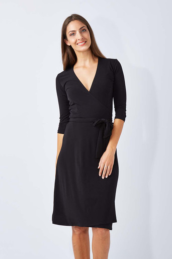 Preloved Rebecca Ruby 3/4 Sleeve Essential Little Black Dress ...