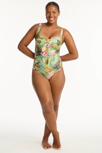 Twist Front Multifit One Piece Sle Sl2976lp Sea Level Birdsnest
