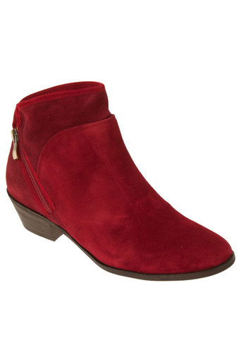 Karisma Suede Zip Ankle Boot | ZOL-KARISMA | Zola Collection ...