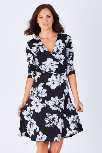 Stella Wrap Dress | Rebecca Ruby | birdsnest Australia