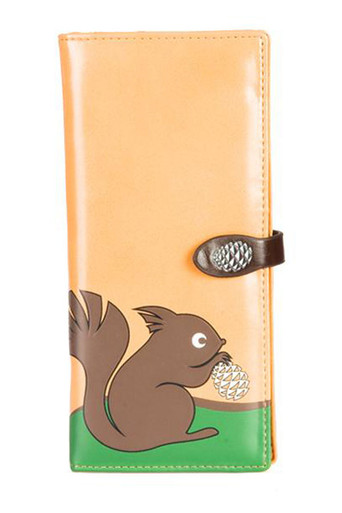 Quirky Squirrel Wallet | GLA-HBWP0061 | Hand Picked Accessories ...