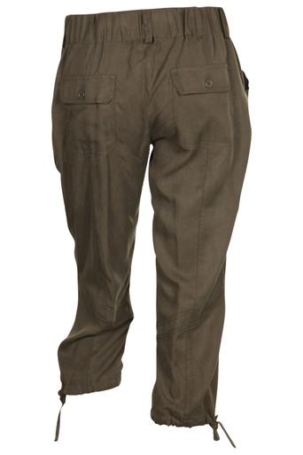 Tencel Cargo Pant | MAR-23240603 | Marco Polo | birdsnest Australia