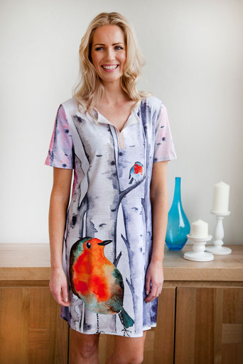 Bird Sleeve Dress | Holmes & Fallon | birdsnest Australia