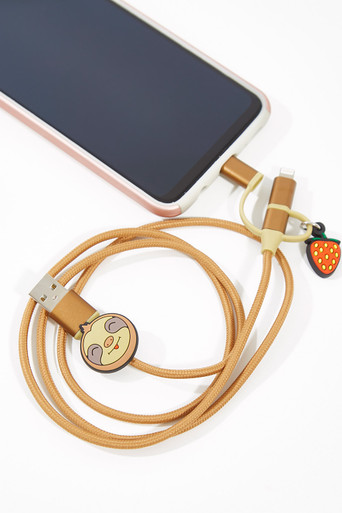 Sloth 3 In 1 Cable | Thumbs Up | birdsnest Australia