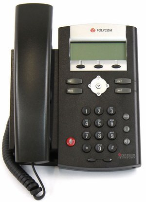 Polycom SoundPoint IP 331 w/AC Adapter (2200-12365-001) - RECERTIFIED - Avanti Global Resources