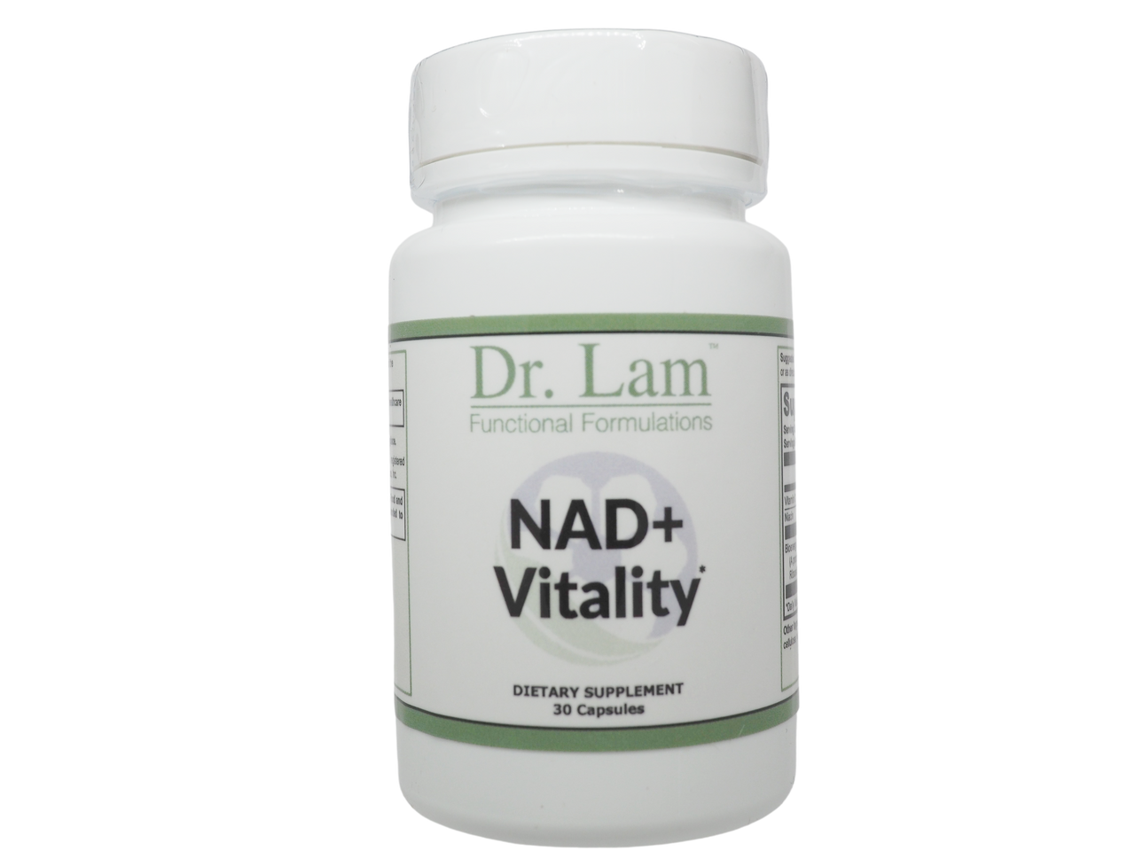 NAD + Vitality by Dr. Lam - 30 Capsules - 1 Bottle