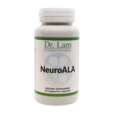 NeuroALA by Dr. Lam - 60 Vegetarian Capsules - 1 Bottle