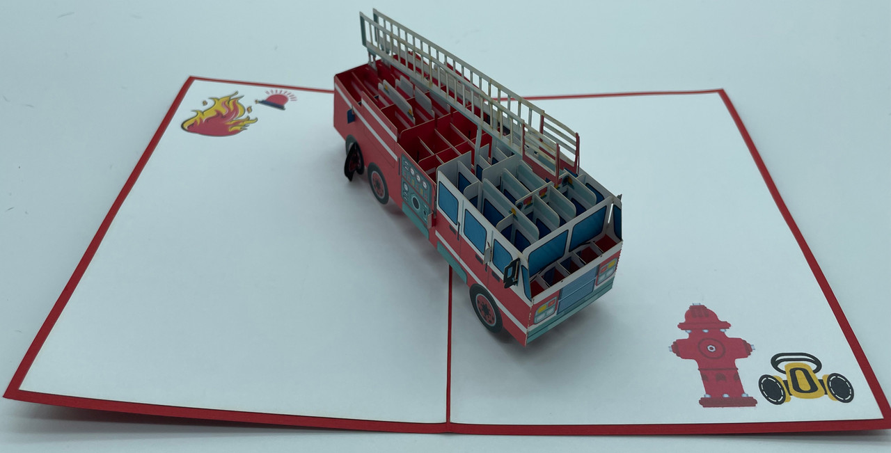 Fire Truck Engine - Kori Ann Designs
