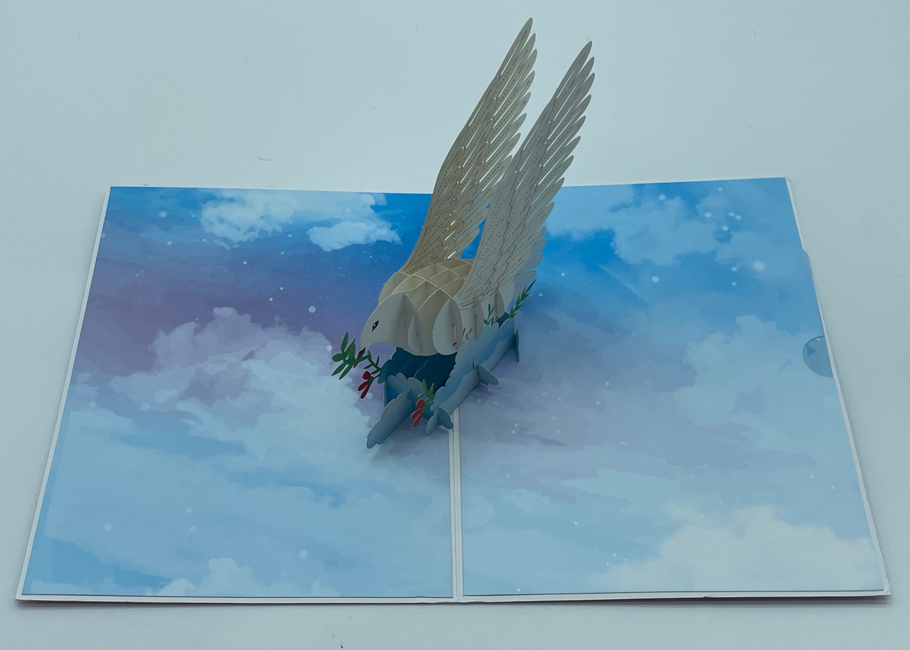 Dove Bird Christening - Kori Ann Designs