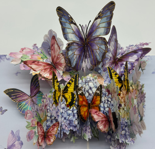 Hydrangea Butterflies - Kori Ann Designs