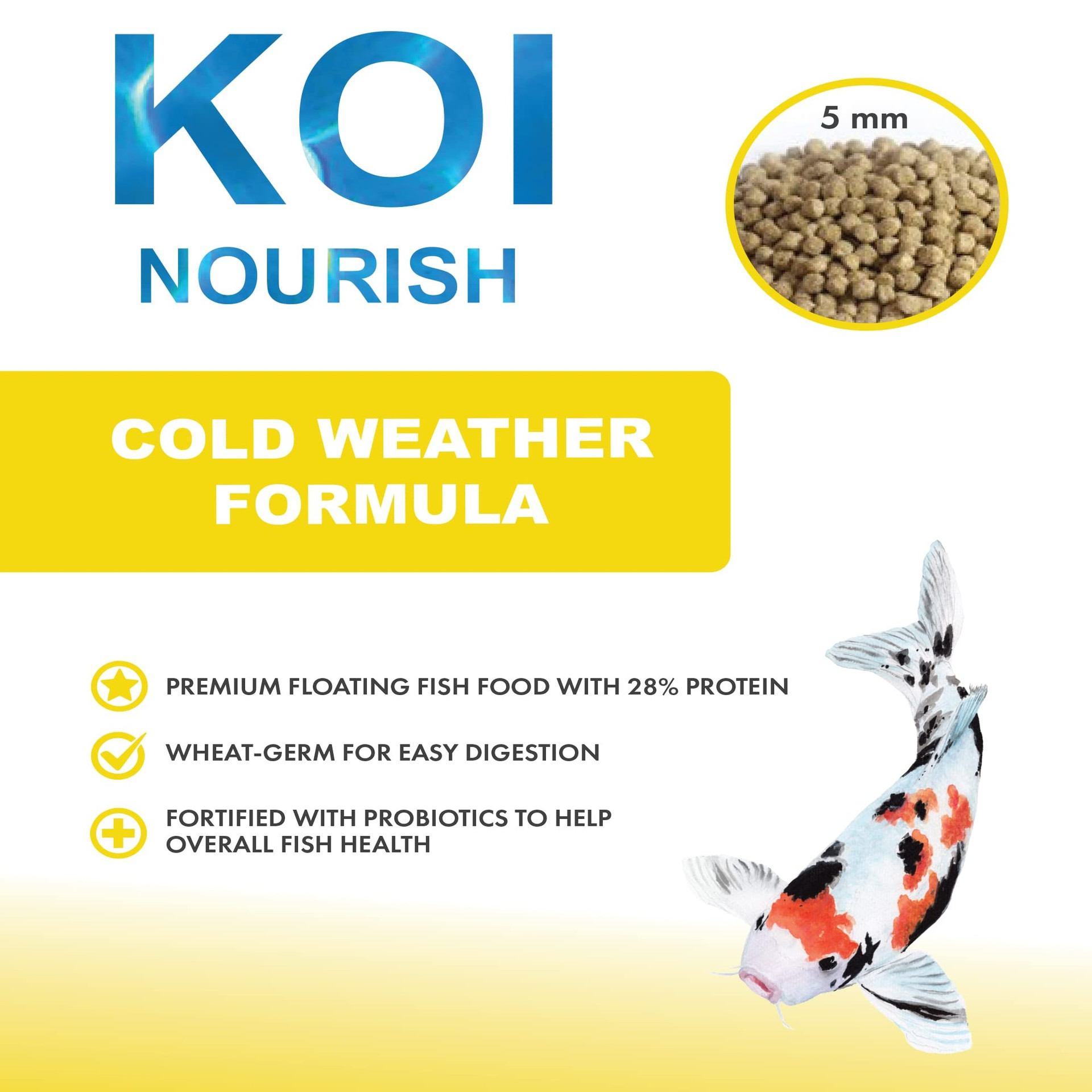 Bag of Thrive Koi Nourish - Cold Weather Formula - Anjon Manufacturing