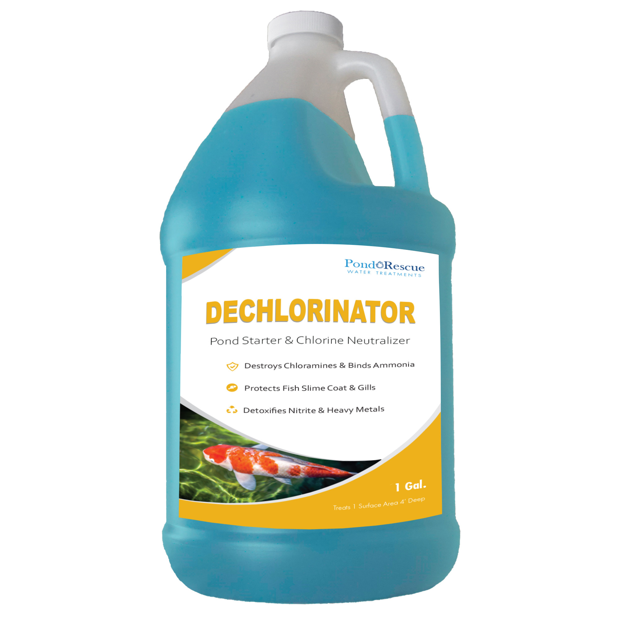 Dechlorinator and Pond Starter 1 Gallon