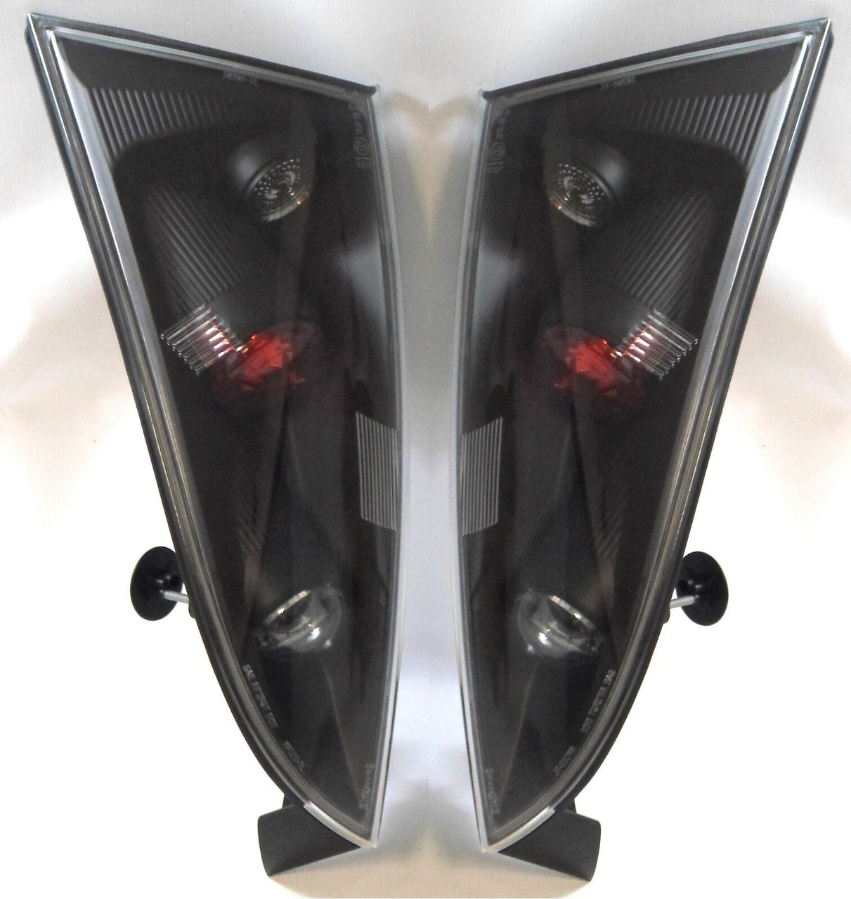 Ford Focus Mk1 98-04 Black For Lexus Back Rear Tail Lights Lamps ...