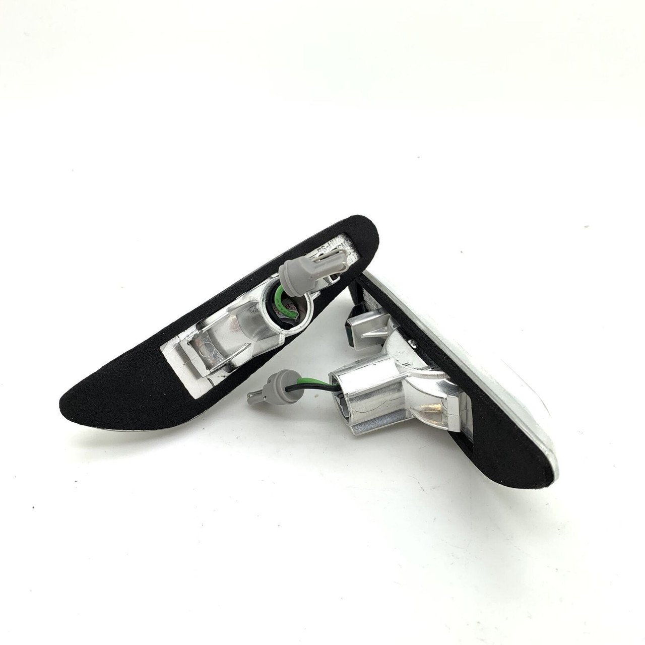 Pair LED chrome Marker Light Side Repeaters Fits BMW E90 E91 E92 E93 E60 E87 - Car Mod Shop Ltd