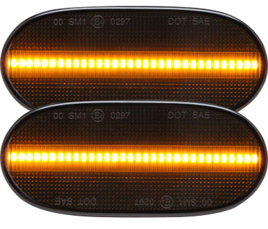 LED Side Marker Repeaters lights smoke For Mercedes Sprinter (W906) VW ...