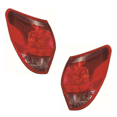 For Toyota RAV-4 Mk3 2/2006-6/2009 Rear Led Tail Lights Lamps 1 Pair O ...