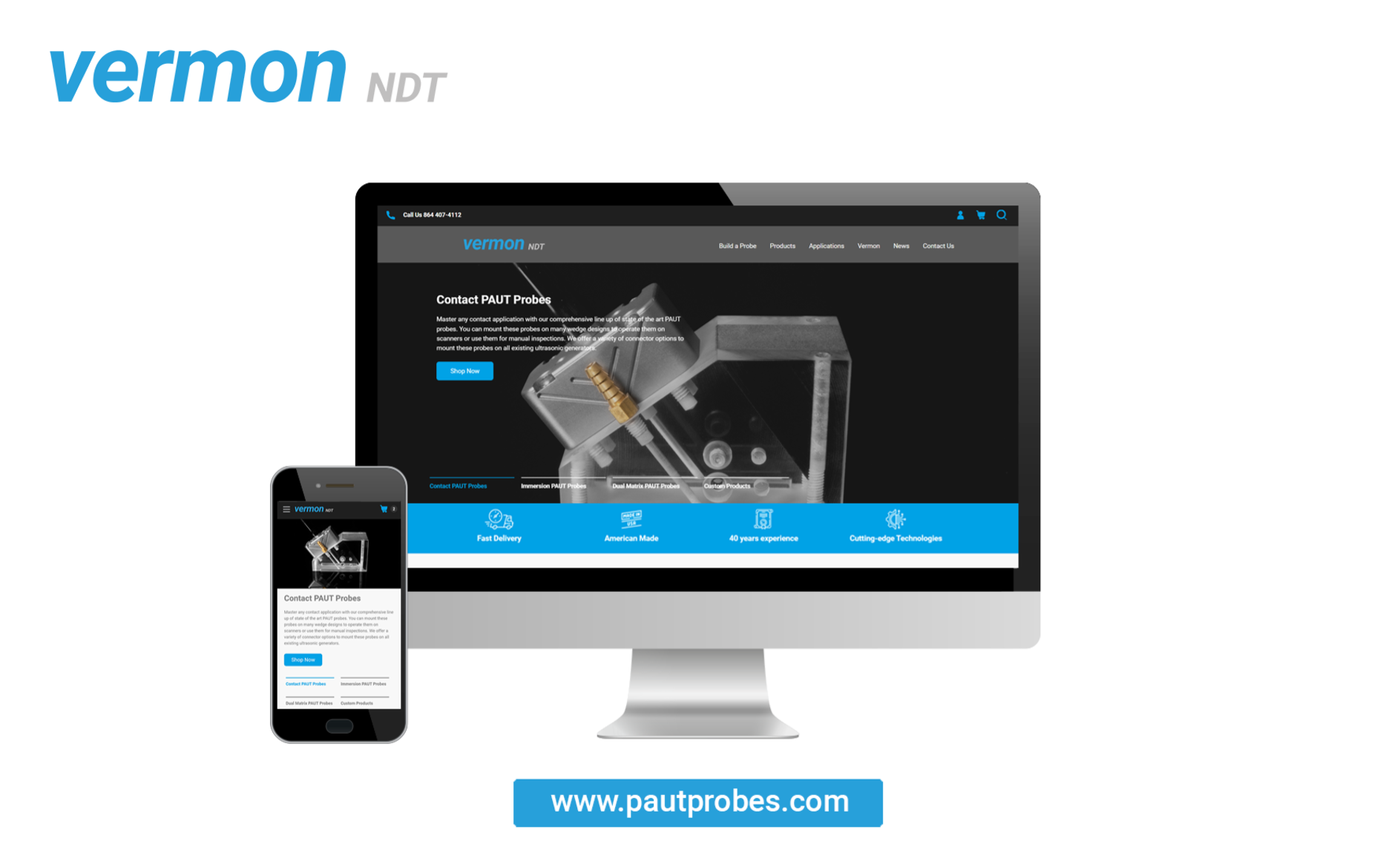 Vermon NDT: Phased Array Ultrasound Testing Probes