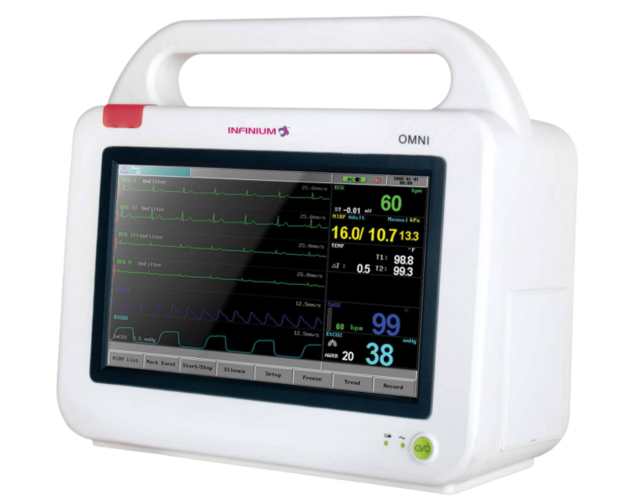 Infinium Omni Portable Patient Monitor 10 Inch Display Jaken