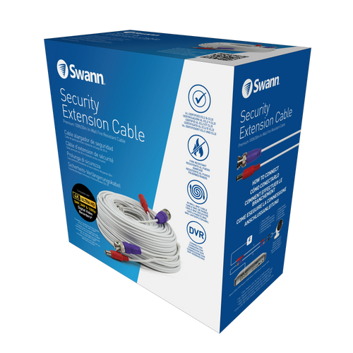 Security Extension Cable 100ft/30m