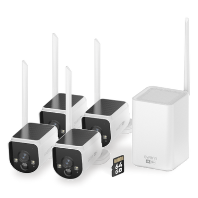 MaxRanger4K™ Solar 4 Camera Security System with Longest Range Wireless