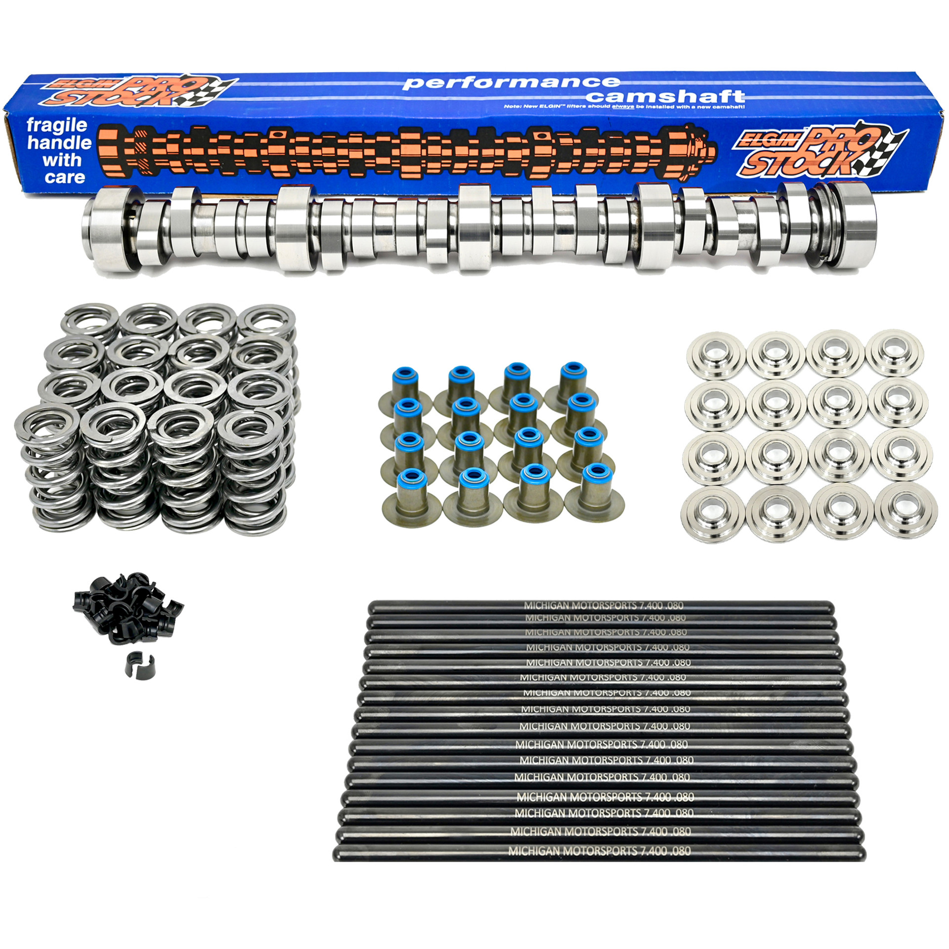 Sloppy Mechanics Stage 1 Camshaft Kit with Dual Springs | Elgin 1838-P ...