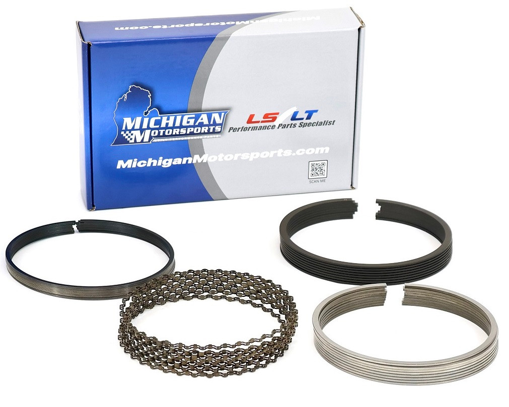 Michigan Motorsports LS Piston Rings 4.8 5.3 | Performance Ring Set