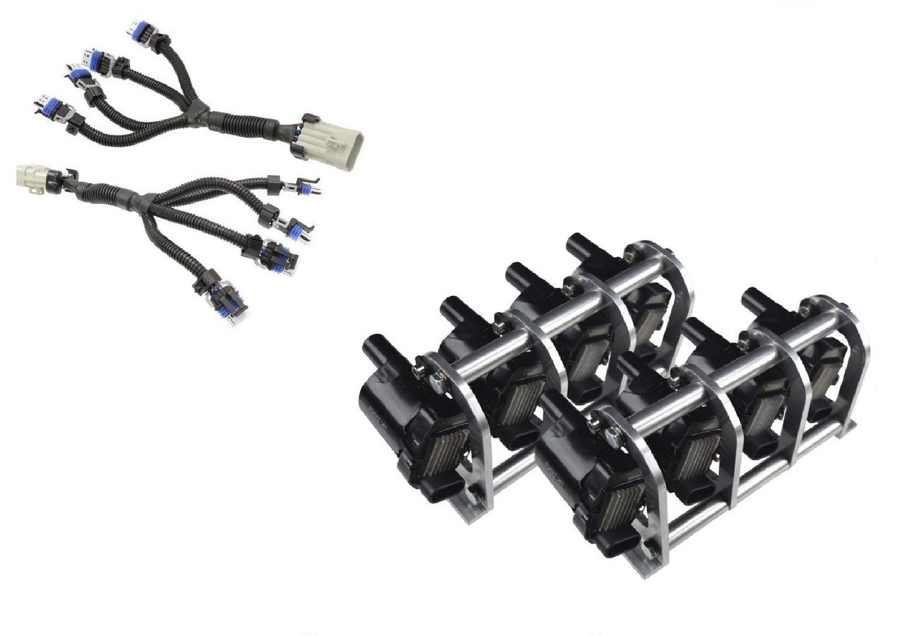 D585 LSX LS LQ4 LQ9 Remote Mount Truck Coil Relocation Bracket Kit ...